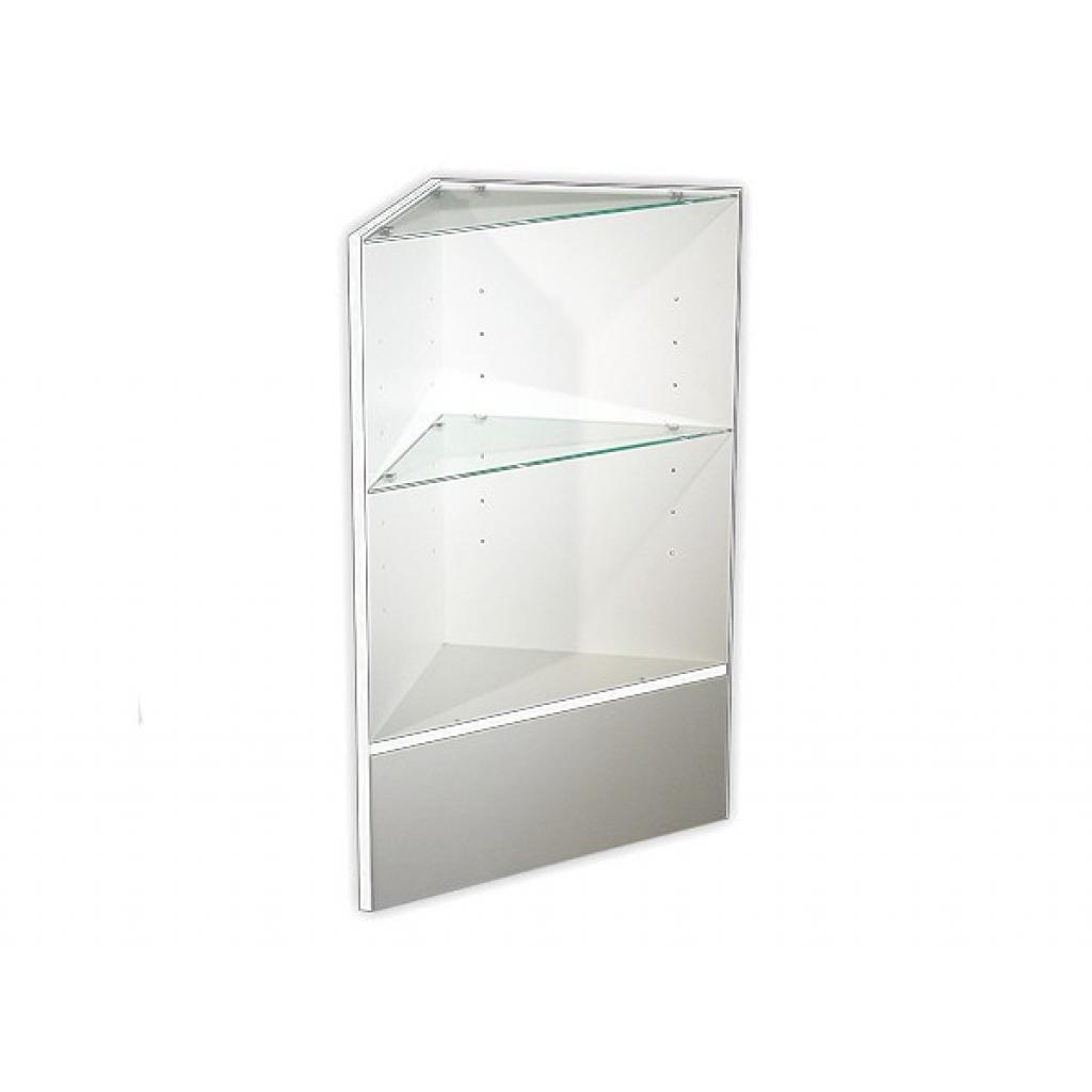 White Triangular Corner Case - Miami Display