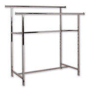 Heavy duty double bar rack | Miami Display