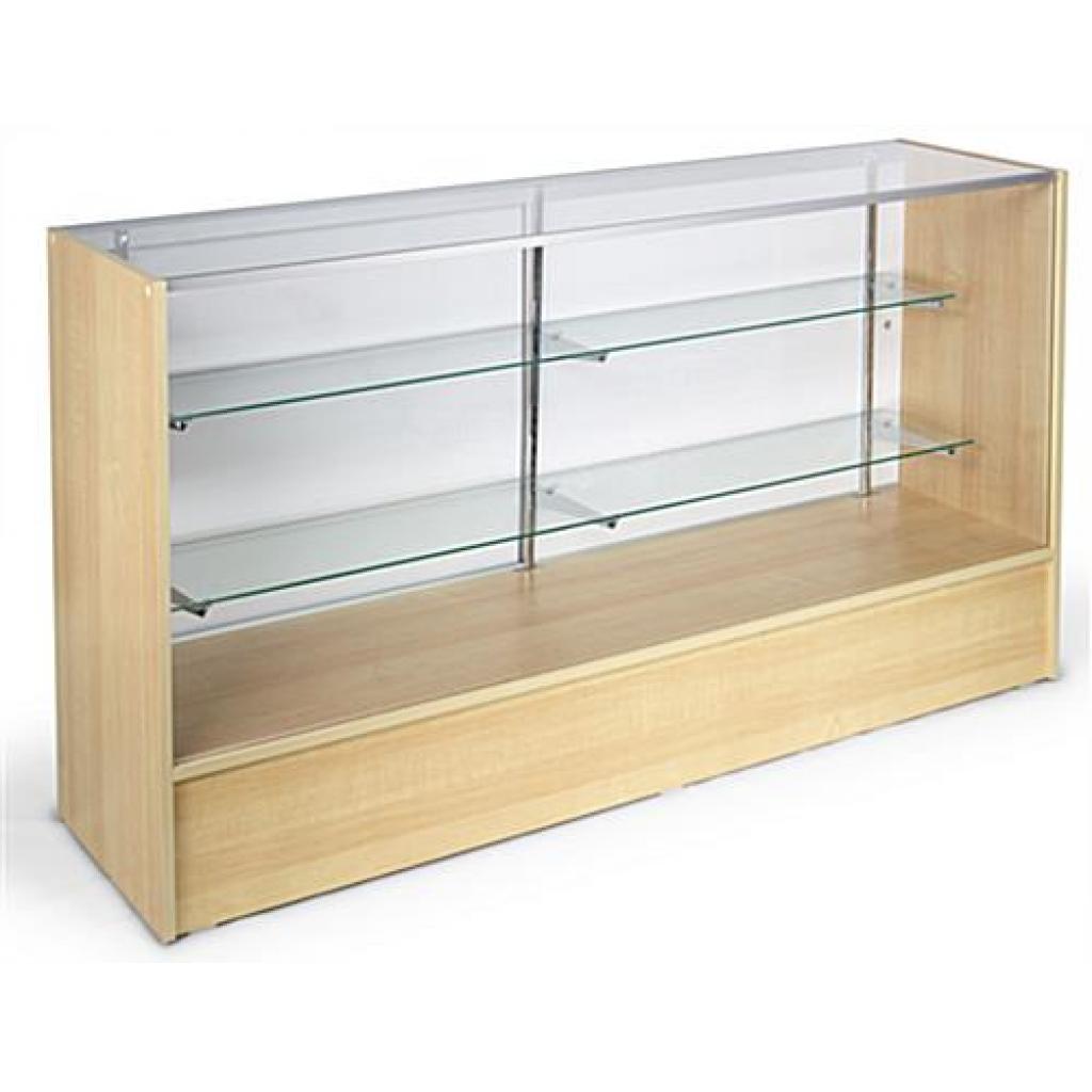 70" Maple Full Vision Showcase - Miami Display